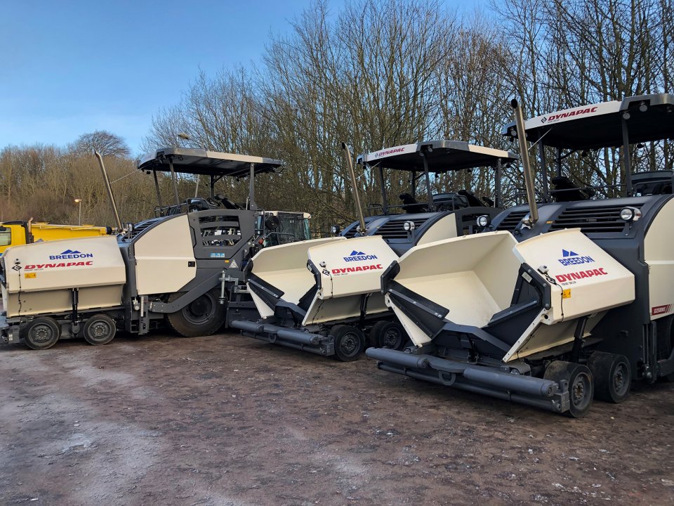 Breedon invests in Dynapac SD2500WS pavers with Paving Manager Pro ...