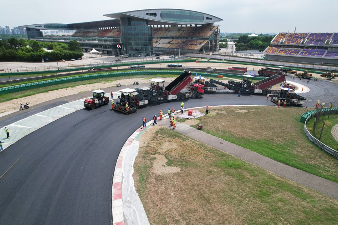Dynapac Fleet successful completed China Shanghai F1 project in ...