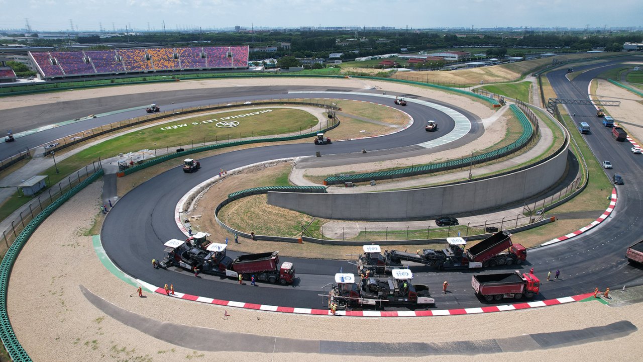 Dynapac Fleet successful completed China Shanghai F1 project in ...