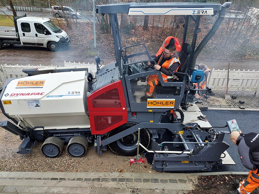 Successful Deployment of the First Fully Electric Road Paver in Germany ...