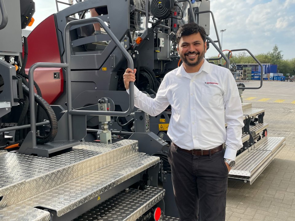 Dynapac appoints Nikhil Sapre as new President • Dynapac - Fayat Group