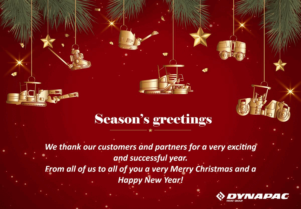 Season S Greetings 2022 Dynapac Fayat Group